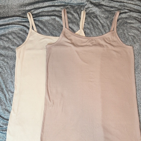 No Boundaries | Tops | No Boundaries 2 Tank Tops Light Tan 1dark Tan ...